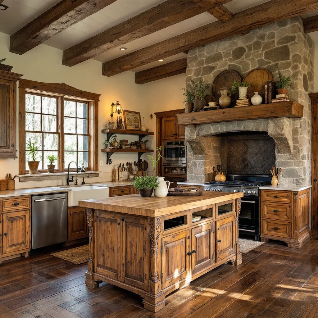 Rustic Farmhouse Kitchen Inspiration | Muse by Wayfair